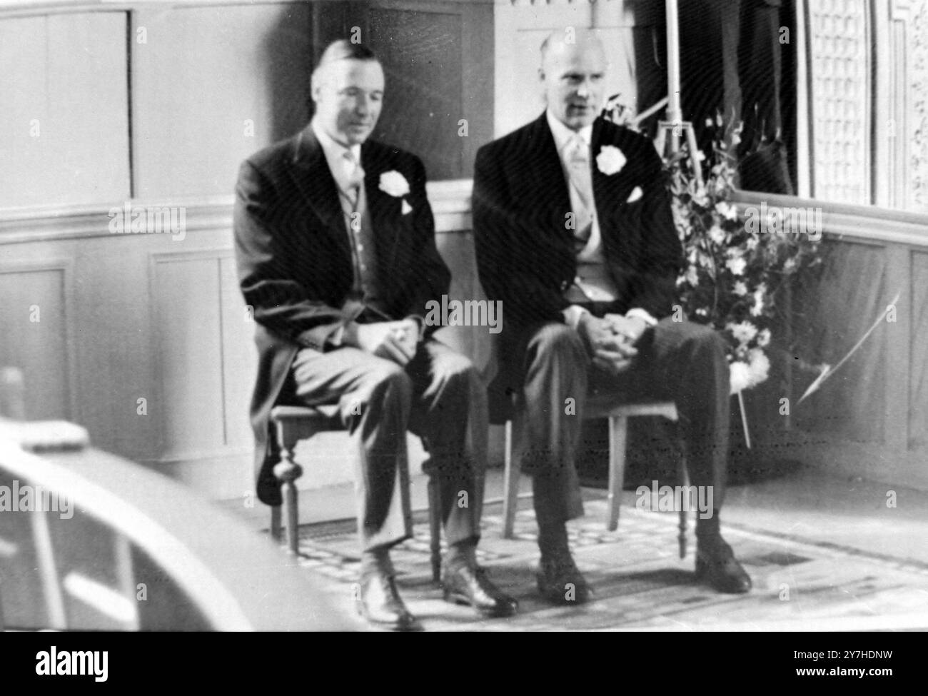 JOHN AMBLER WEDS PRINCESS MARGARETHA IN SWEDEN - THE ROYAL WEDDING IN ...