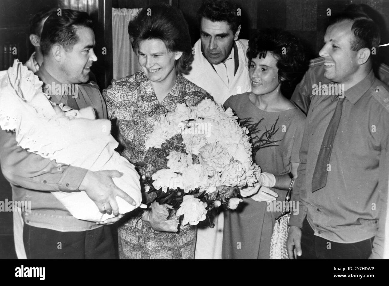 NIKOLAYEV ALENUSHKA SPACE BABY AND ASTRONAUTS PARENTS VALENTINA ...