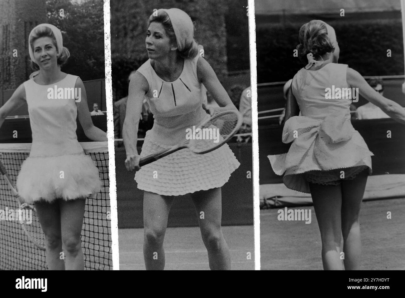 1964 tennis fashion hi-res stock photography and images - Alamy