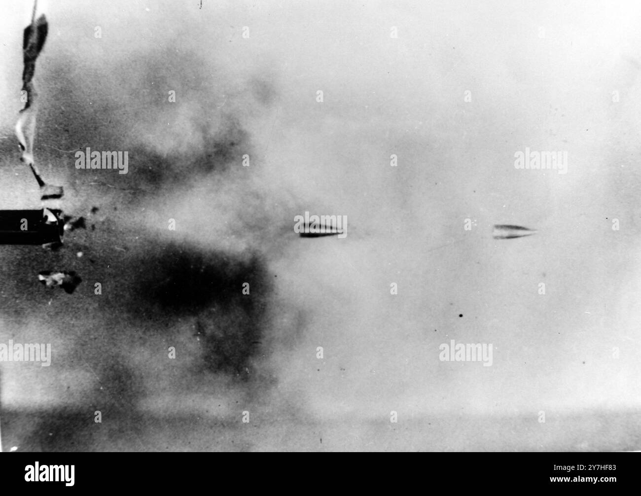 TWO BULLETS FROM THE NEW DUPLEX RIFLE CARTRIDGE OF US ARMY IN ...