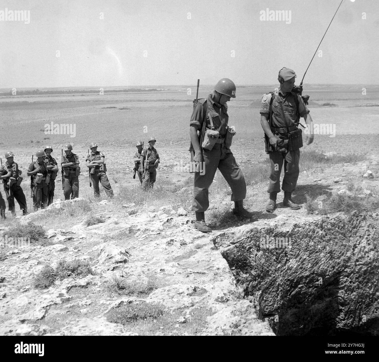 ARMY IRISH TROOPS HELP SEARCH FOR TWO MISSING SOLDIERS IN FAMAGUSTA ...