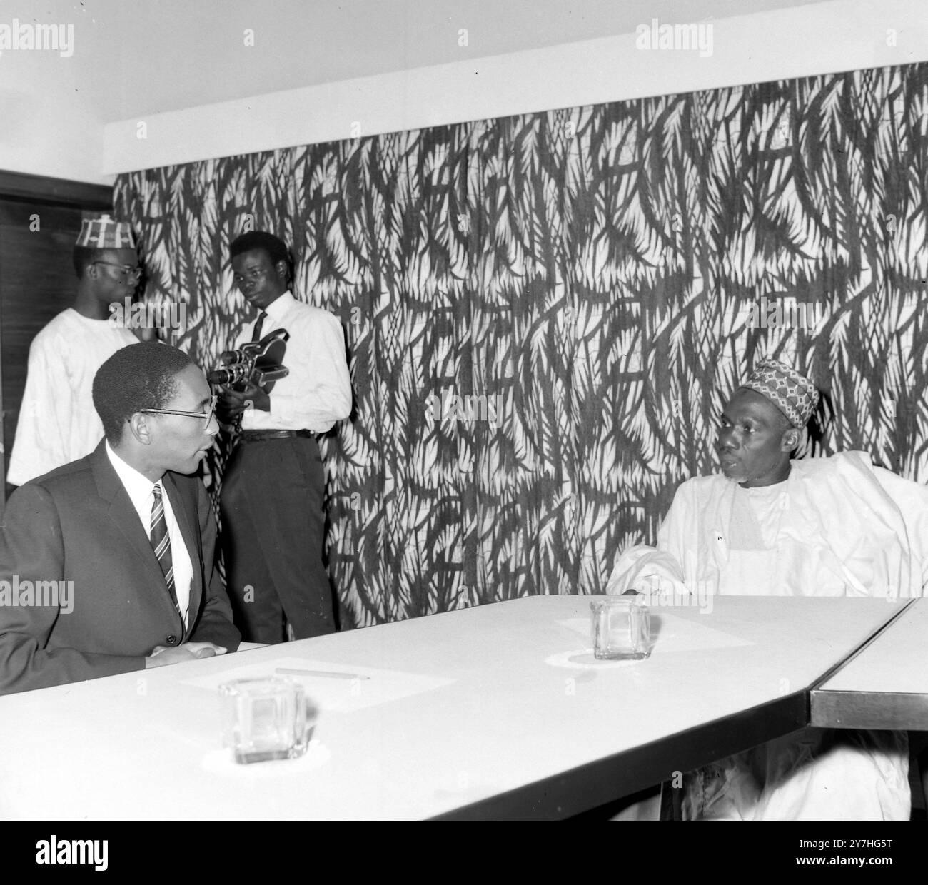 ALHAJI ABUBAKAR TAFAWA BALEWA A A T WITH MOSHOESHOE M BASUTOLAND IN ...