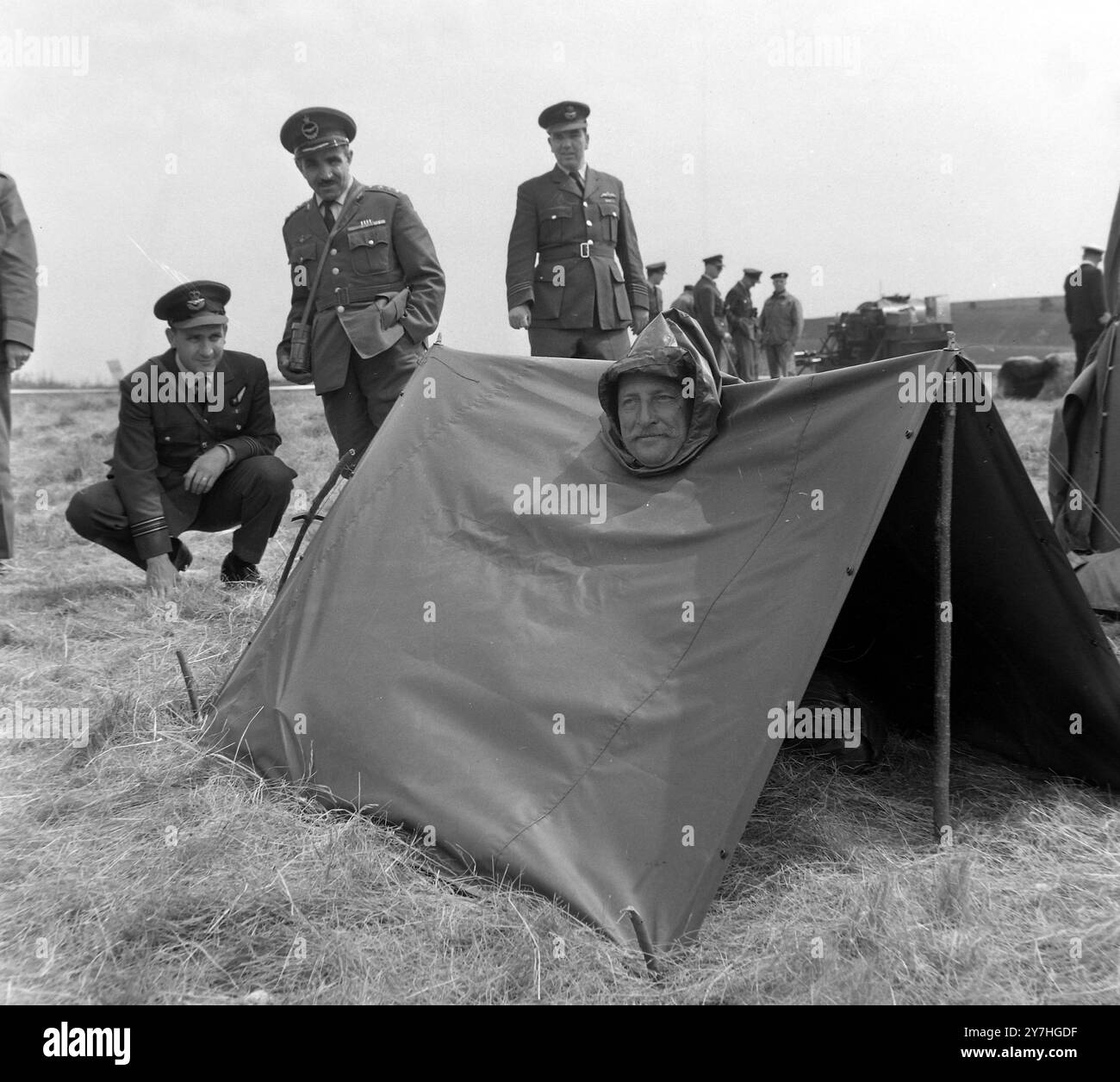 AVERY C S M OF THE WELCH REGIMENT IN WARMINSTER / ; 12 JUNE 1964 Stock ...