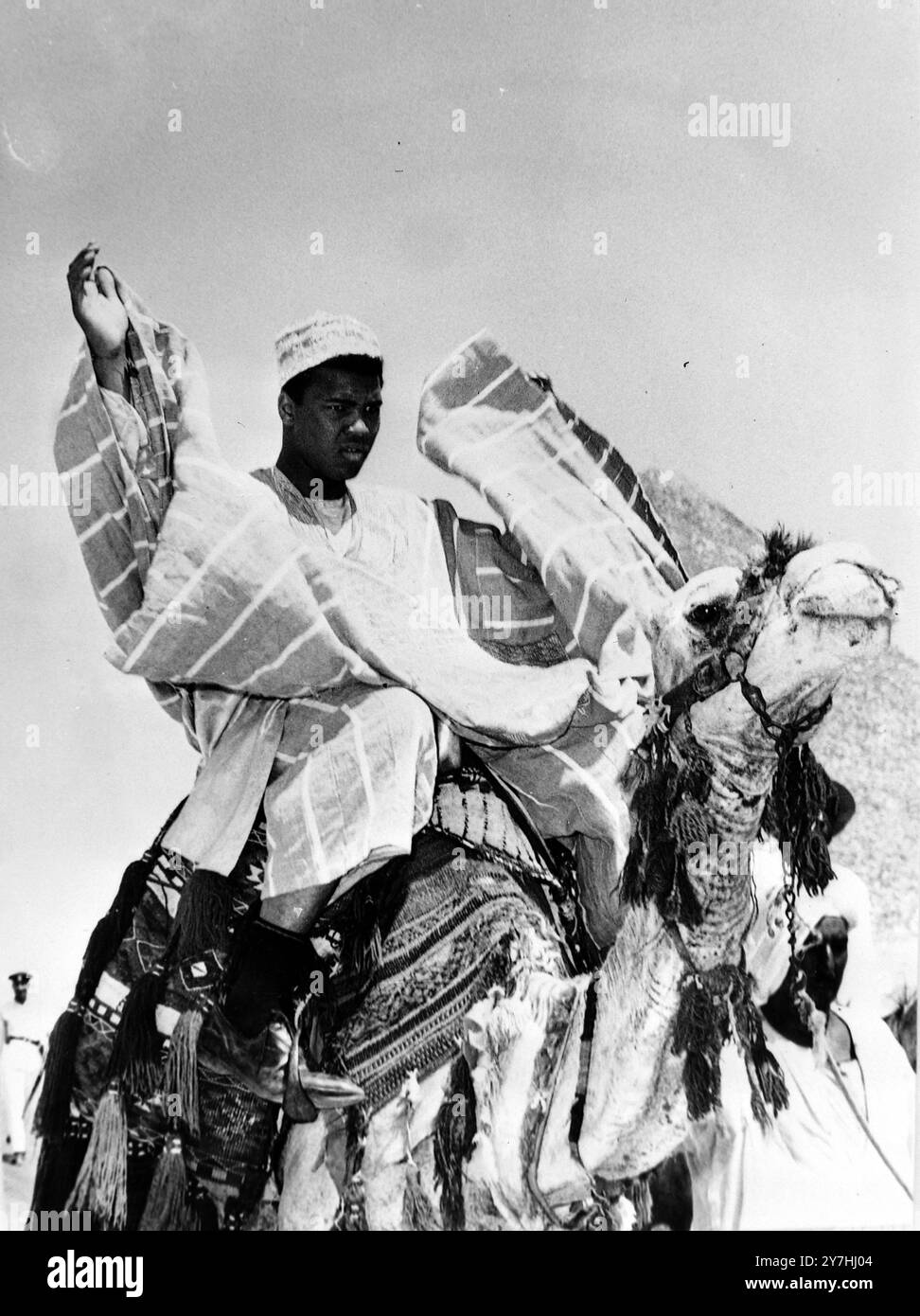 AMERICAN BOXING CHAMPION CASSIUS MARCELIUS CLAY MUHAMMAD ALI RIDES A ...