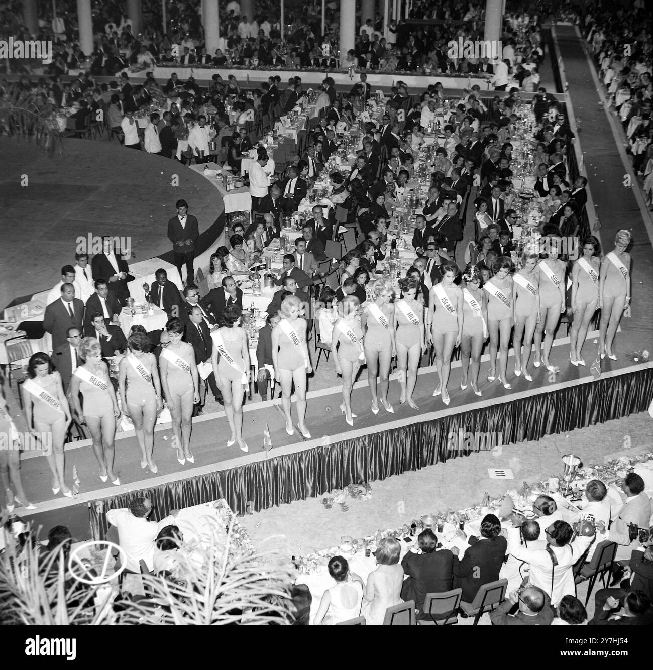 ELLY KOOT WINS BEAUTY CONTEST MISS EUROPE IN BEIRUT, LEBANON ; 5 JUNE ...