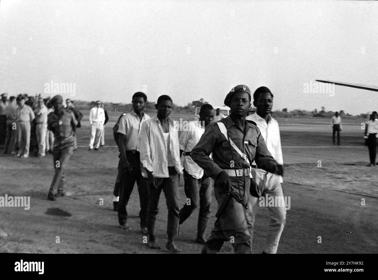 REBEL PIERRE MULELE TERRORIST CAPTURED IN ELISABETHVILLE, CONGO ; 31 ...