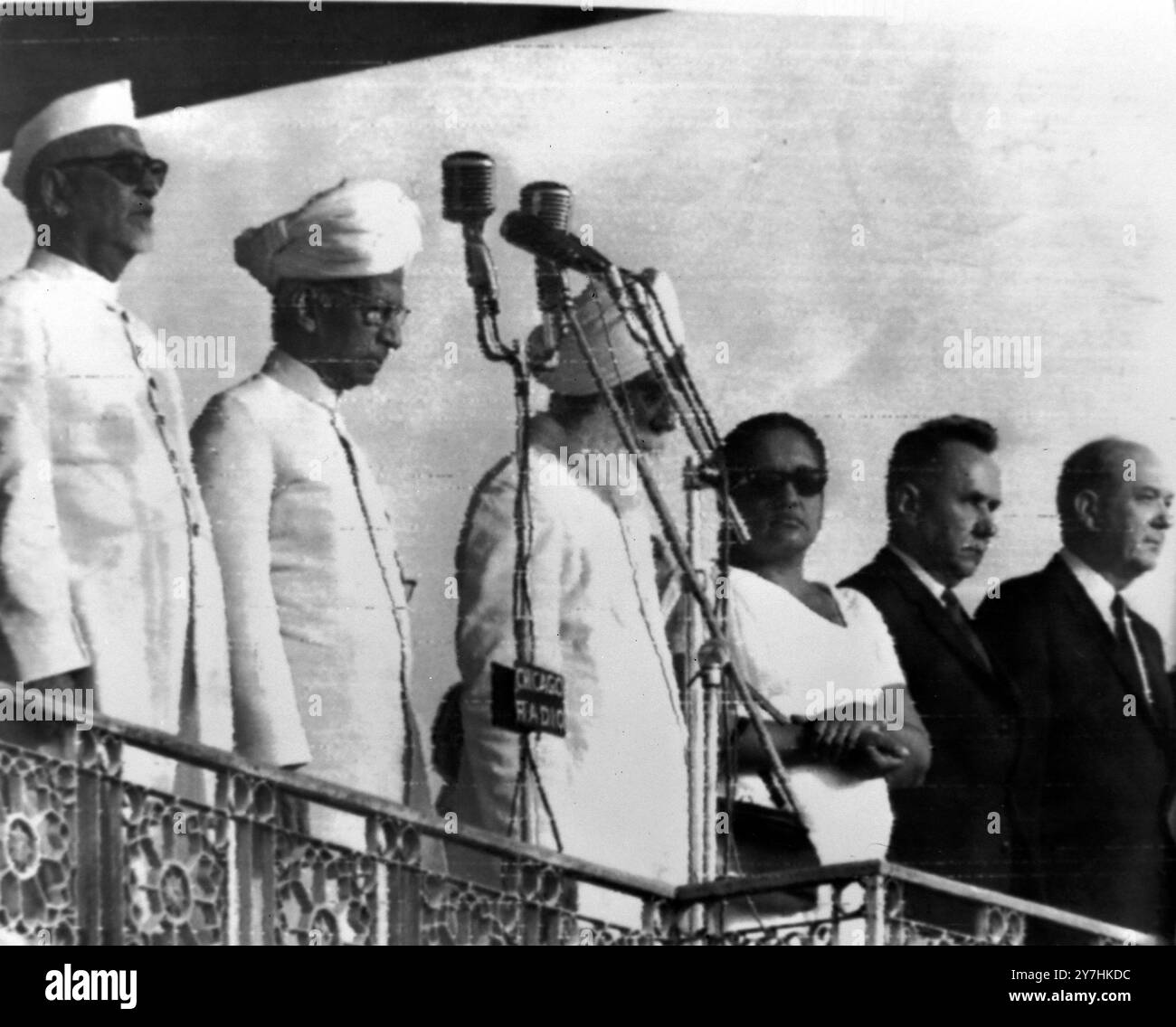 INDIAN POLITICIANS AT PREMIER NEHRU FUNERAL IN NEW DELHI, INDIA / ; 29 ...