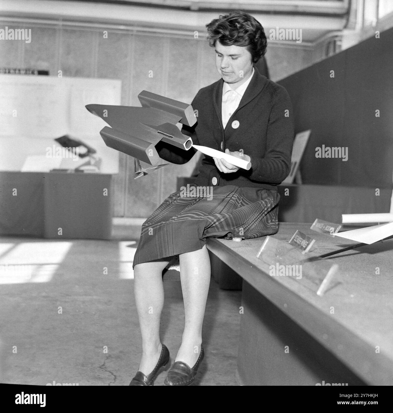 AVIATION RAM JET AND TURBO JET COMBINED IN MODEL OF CONCORD, AIRCRAFT ...