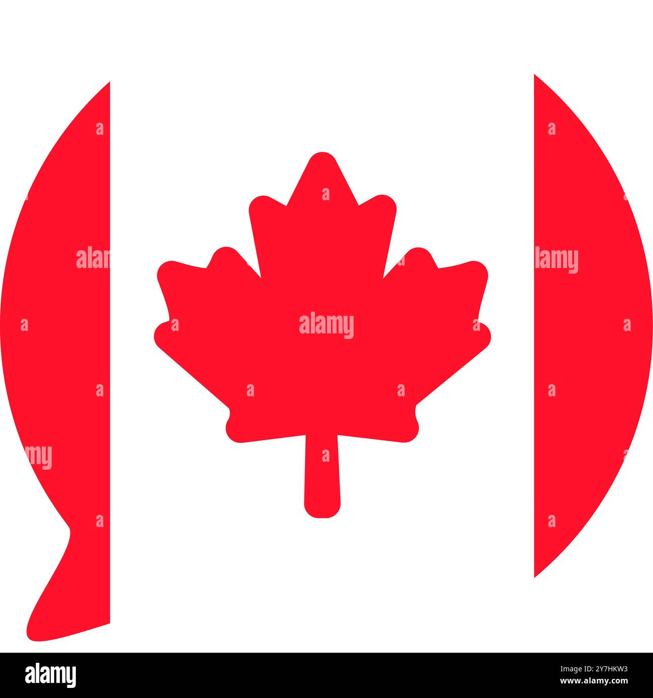 A vibrant vector illustration of a speech bubble in colors of Canadian ...