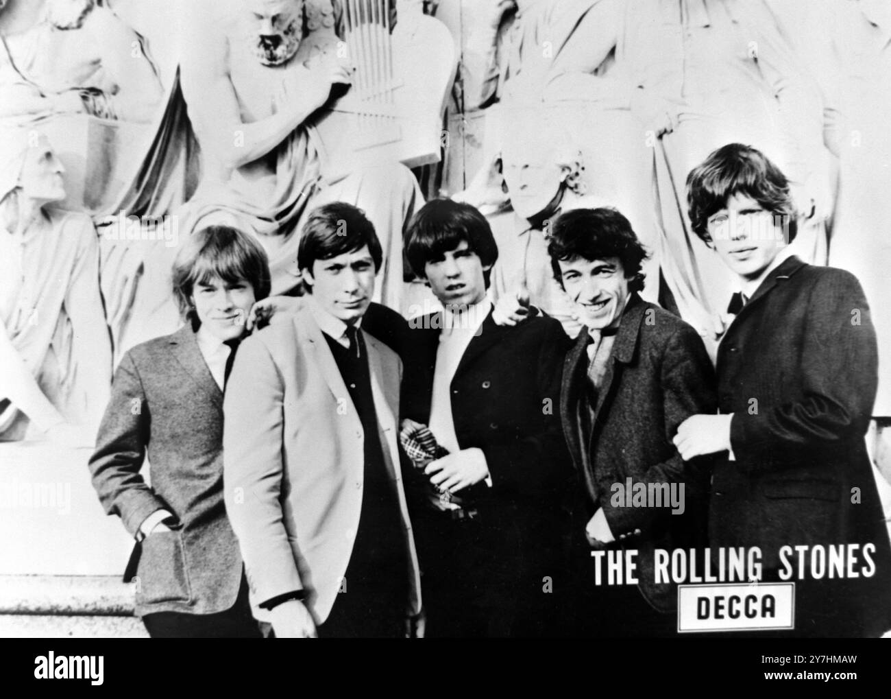 22 MAY 1964 The Rolling Stones left to right, Brian Jones, Charlie ...