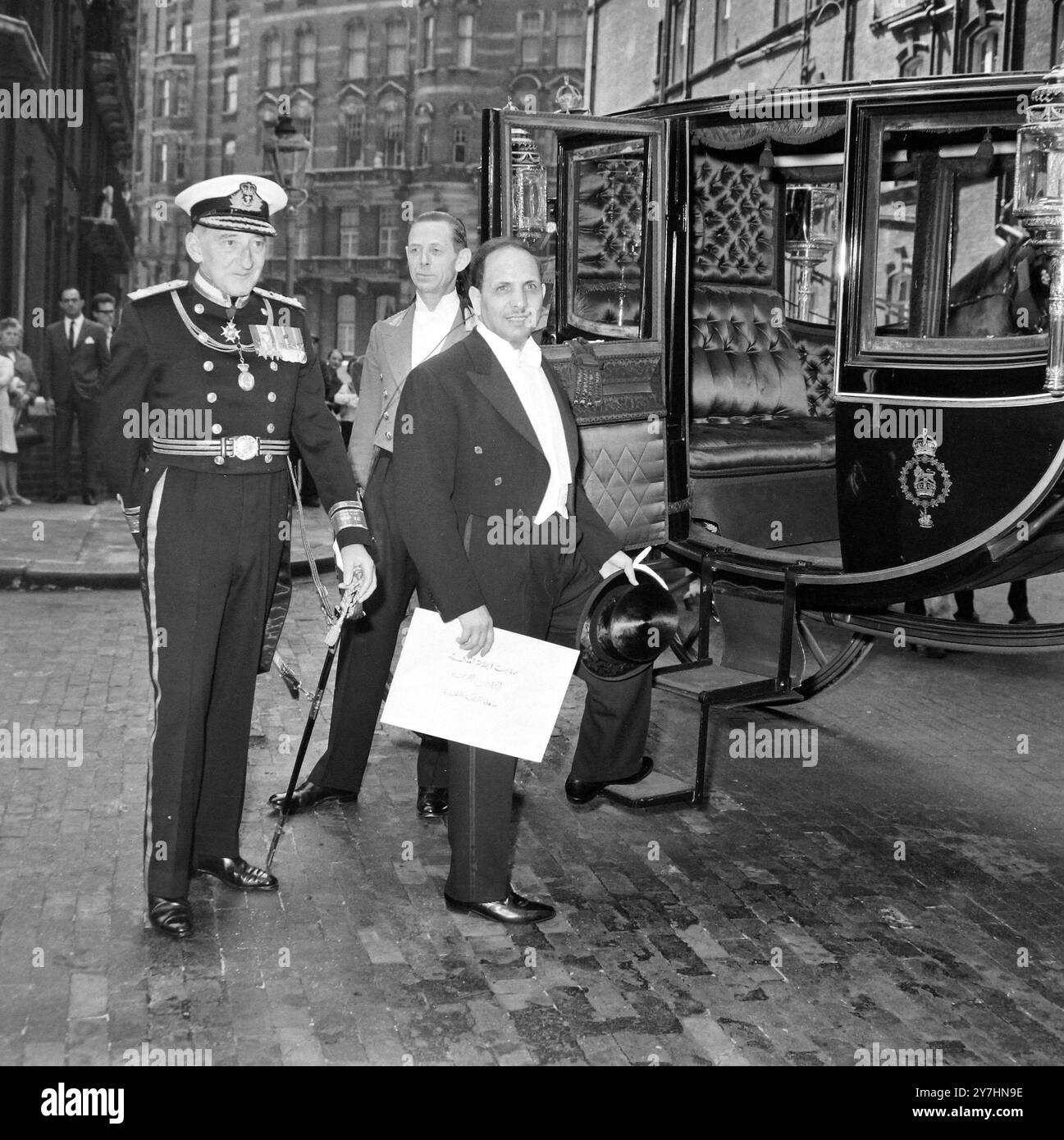 LAROUSSI KHELIFA NEW ALGERIAN AMBASSADOR TO THE UK WITH EARL OF CAIRNS ...
