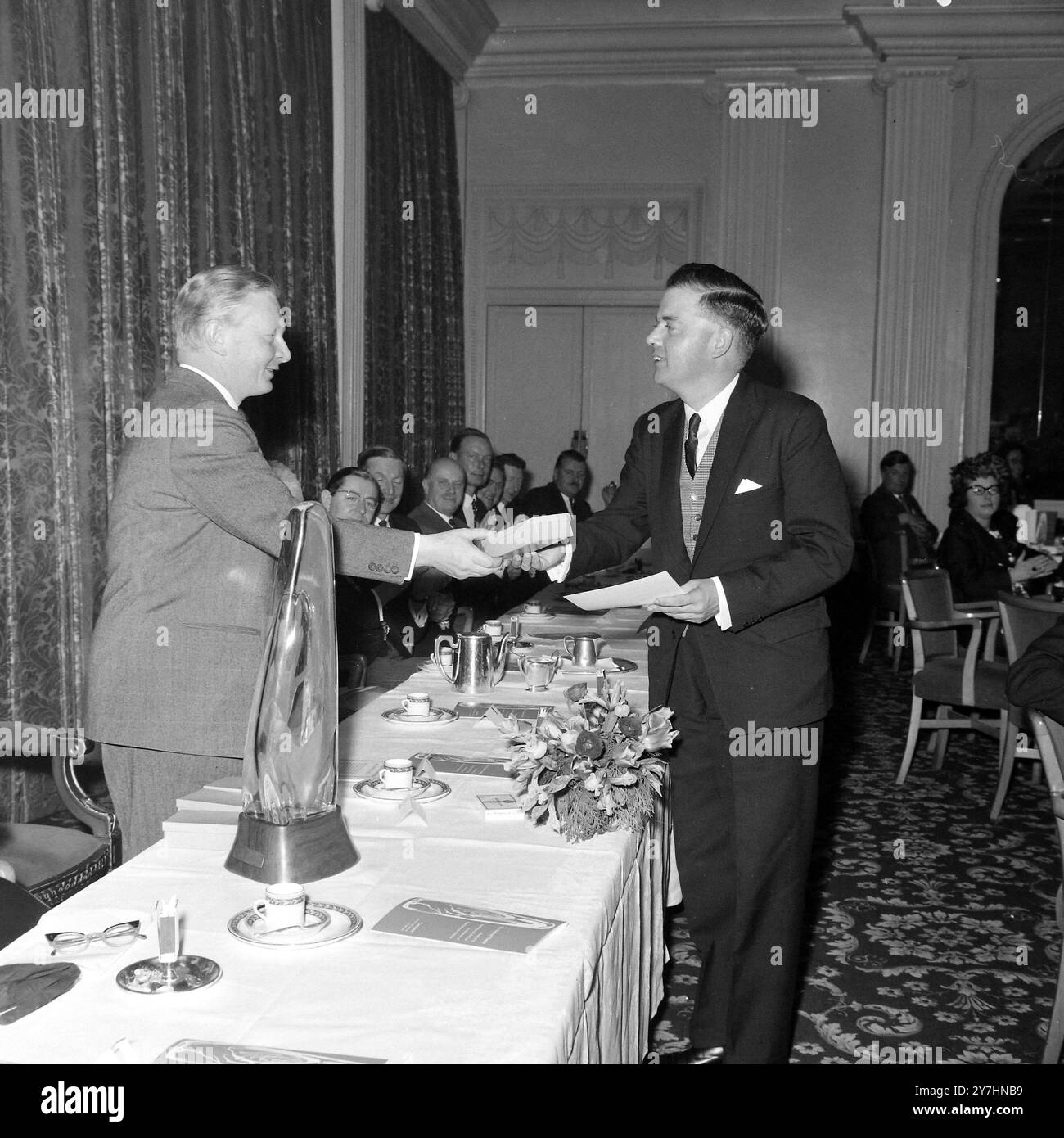 JOHN DAVIES AND ARTHUR BRAY - ROAD SAFETY FOR CHILDREN AWARD IN LONDON ...