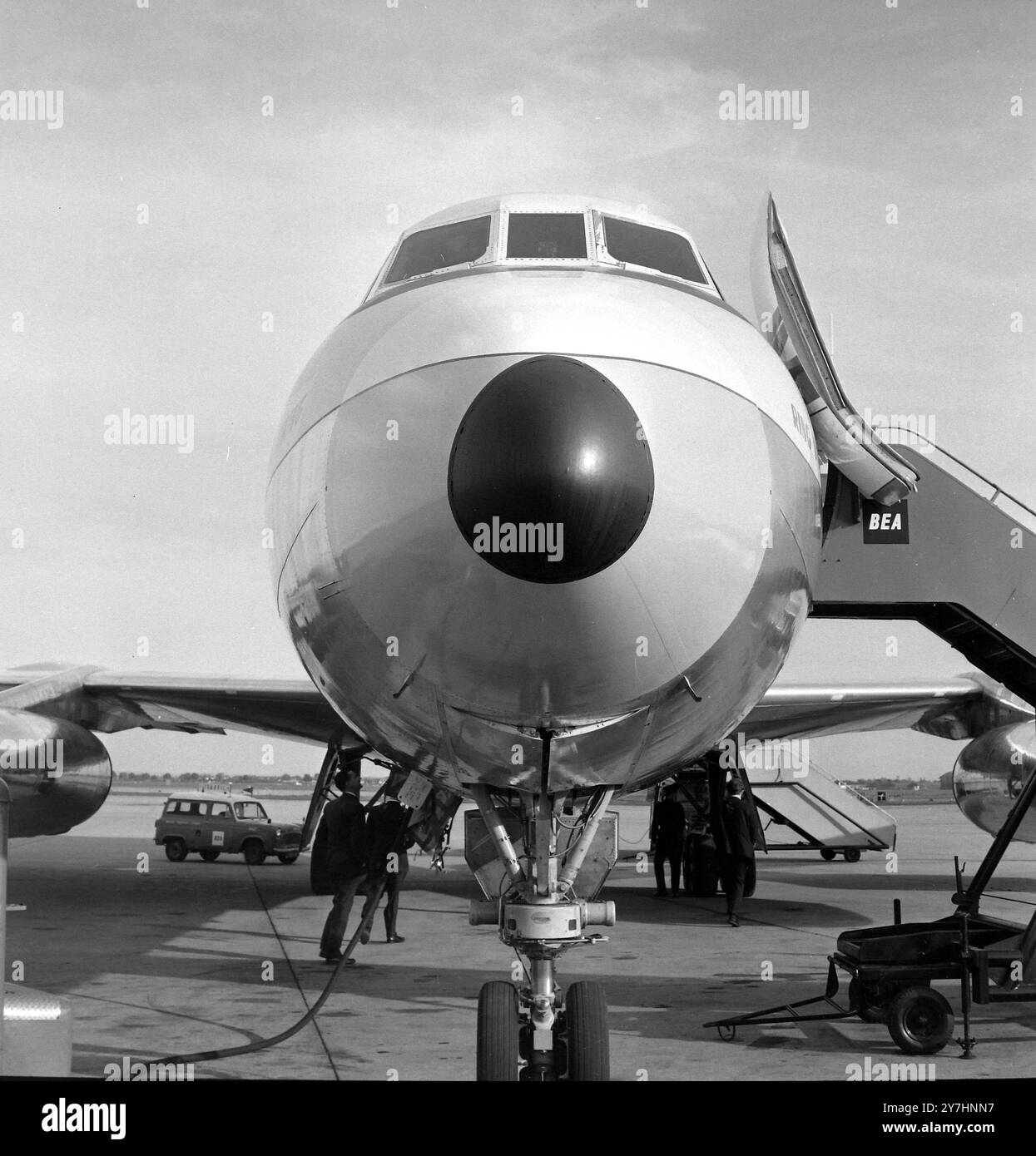 AVIATION AIR INTAKE CONVAIR JET ENGINE IN LONDON ; 12 MAY 1964 Stock ...