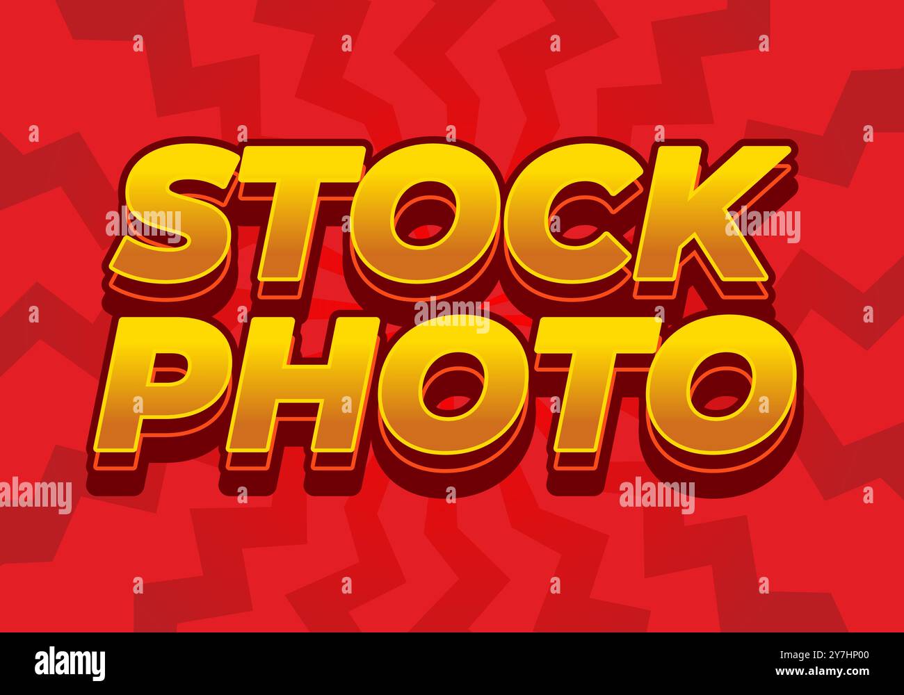 Stock photo. Text effect design in 3D style with modern colors Stock ...
