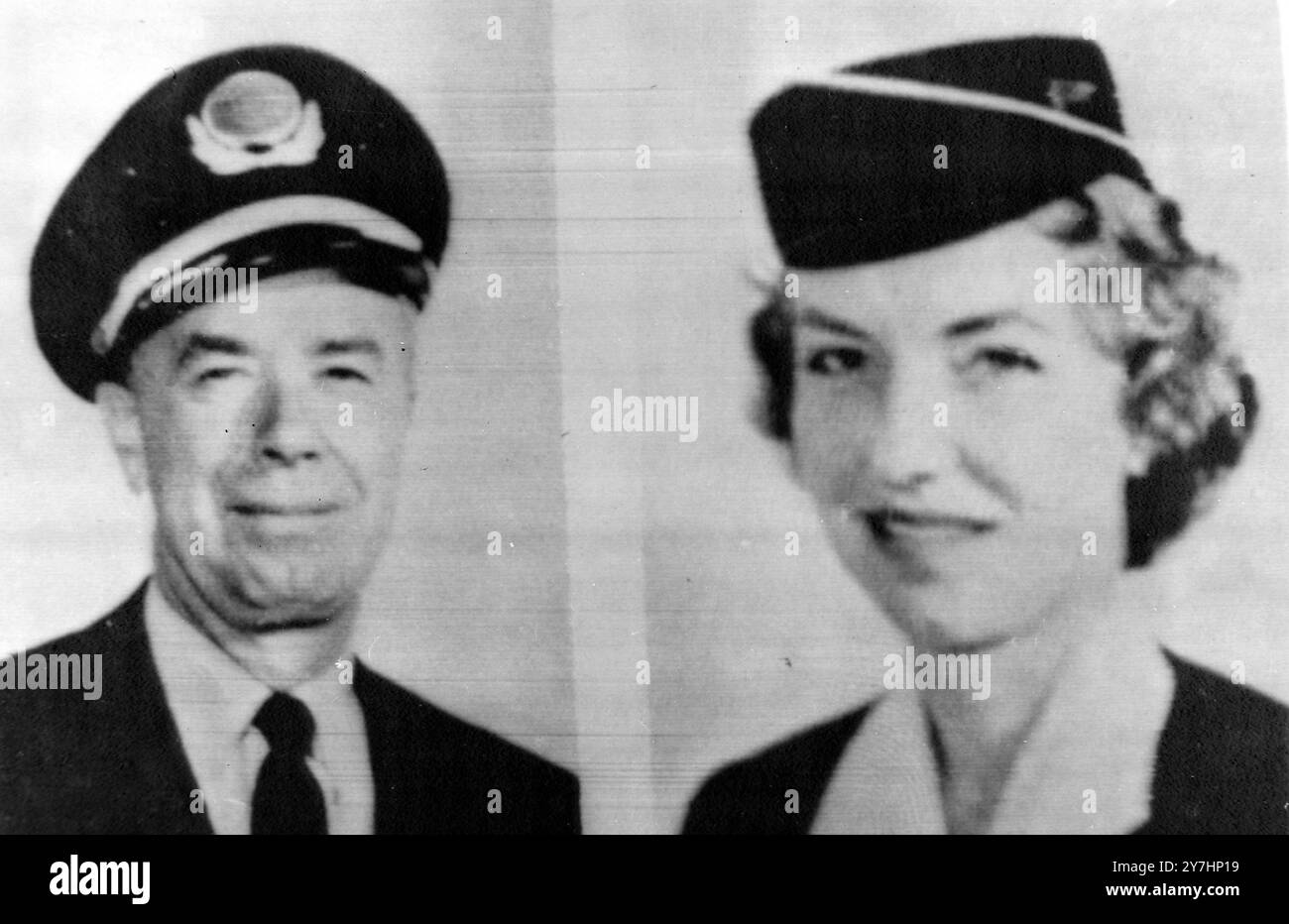 CAPTAIN ERNEST CLARK PILOT WHO CRASHED WITH PACIFIC AIRLINER WITH ...