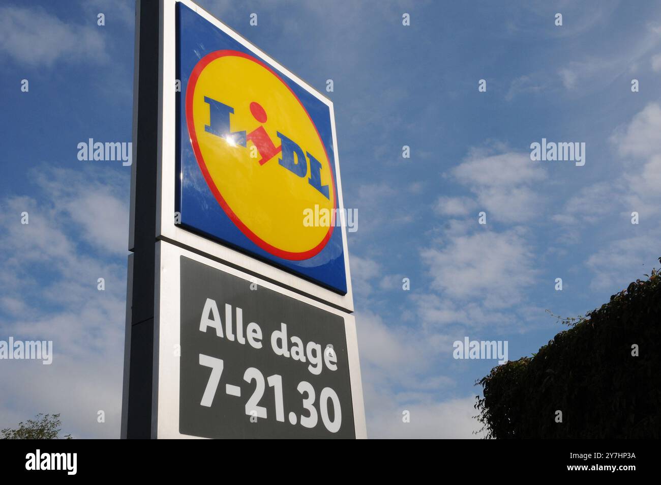 Copenhagen/ Denmark/30 September 2024/German lidl grocery chain store n ...