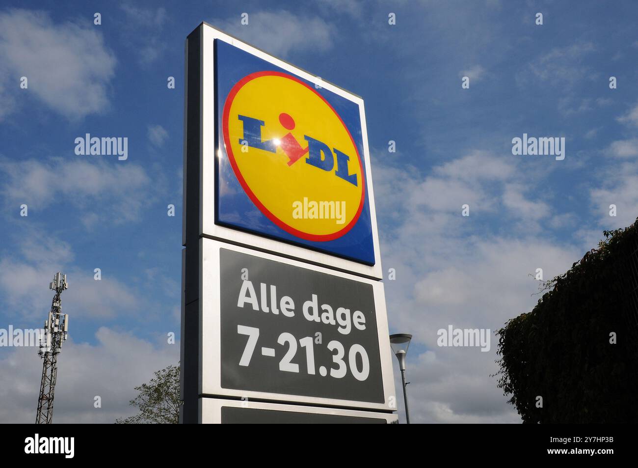 Copenhagen/ Denmark/30 September 2024/German lidl grocery chain store n ...