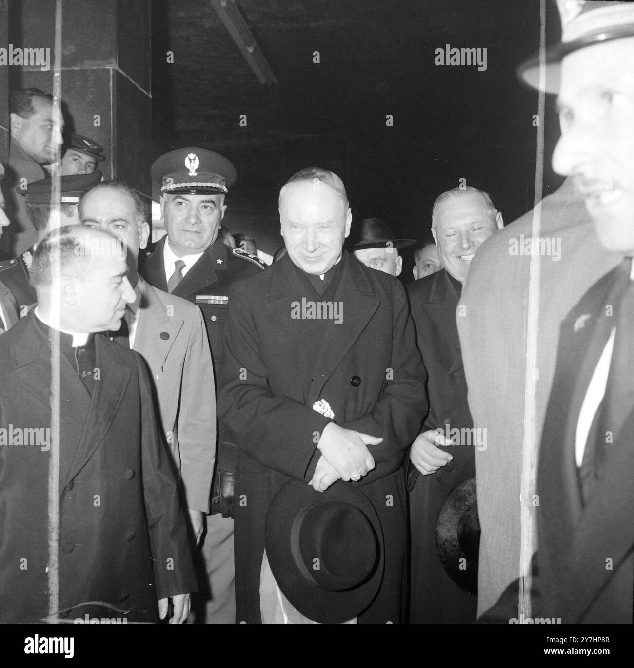 POLISH PRIMAATE CARDINAL STEFAN WYSZYNSKI ARRIVES IN ROME ; 6 MAY 1964 ...