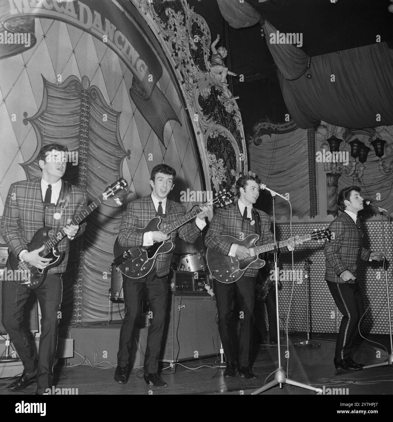 MUSIC NATIONAL BEAT GROUP CONTEST THE CORVETTES COMBO IN LONDON ; 5 MAY ...