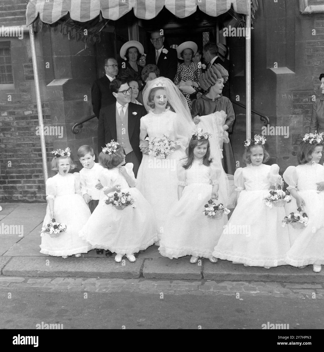 CLODACH MARY MORRIS AND THOMAS HUGH FRANCIS FARRELL AT LONDON WEDDING ...