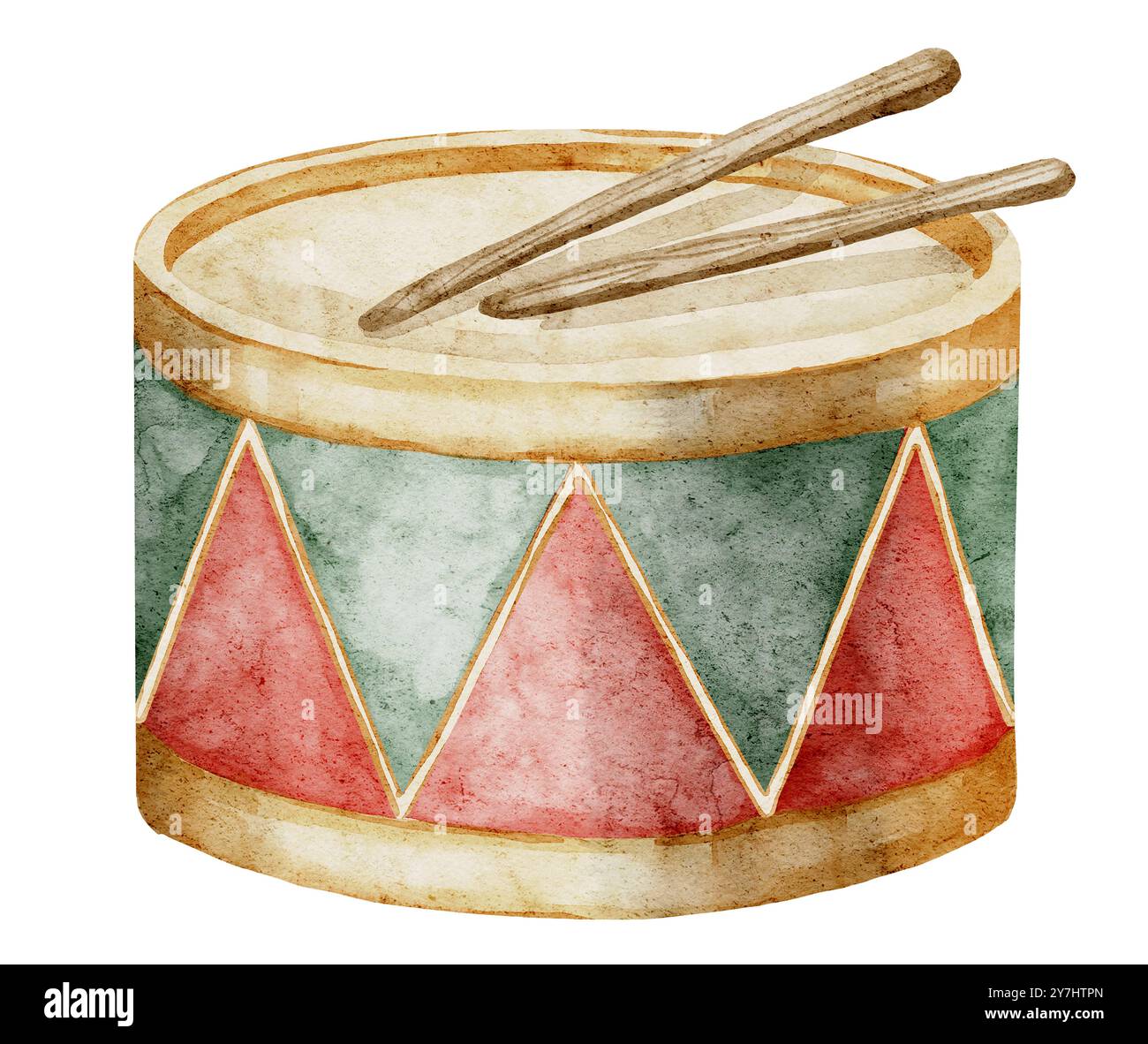 cool drum drawing