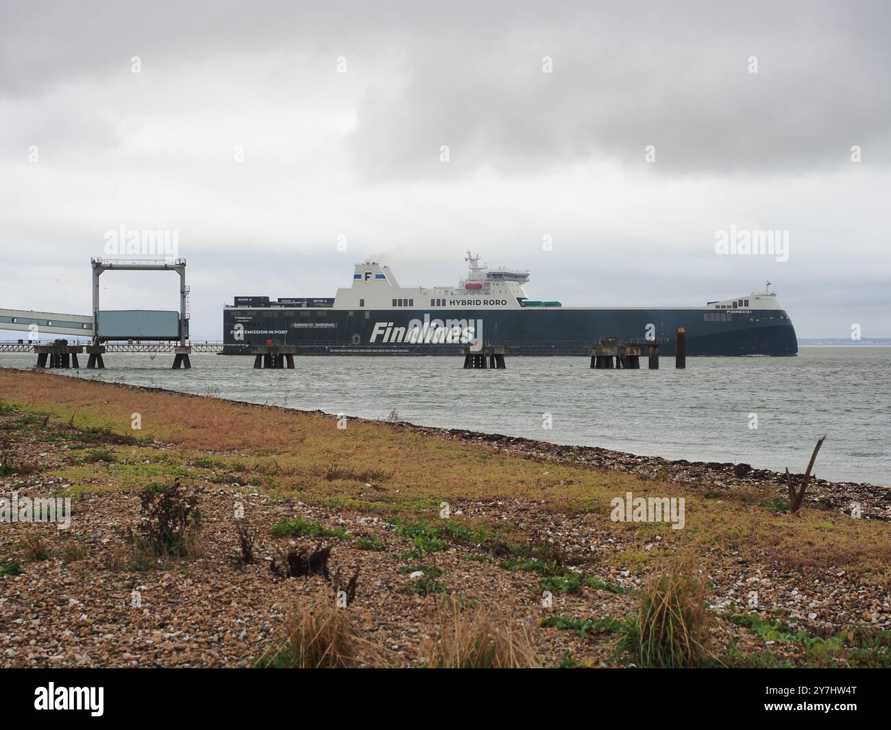 Sheerness, Kent, UK. 30th Sep, 2024. Finnlines has launched a new ...