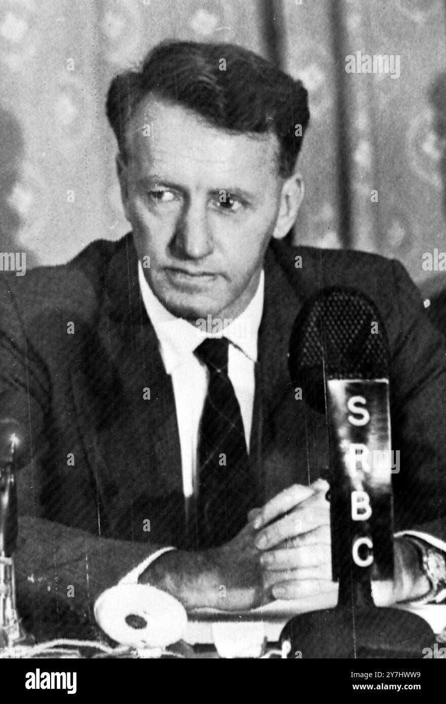 NEW PREMIER WITH PRESS - IAN SMITH IN SALISBURY, SOUTHERN RHODESIA ...