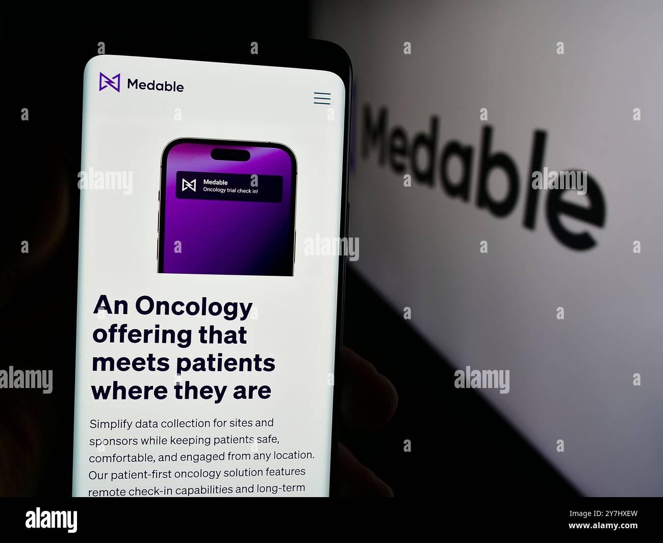 Medable logo hi-res stock photography and images - Alamy