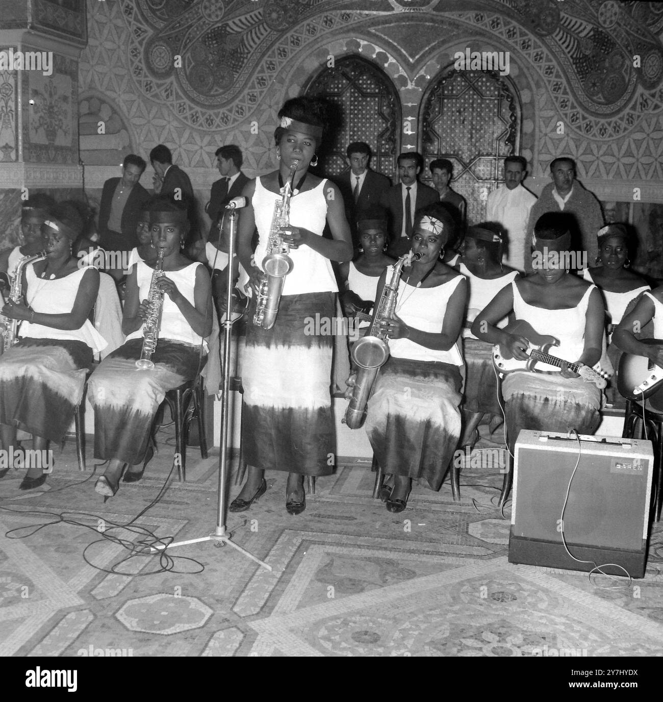 Female band Black and White Stock Photos & Images - Alamy