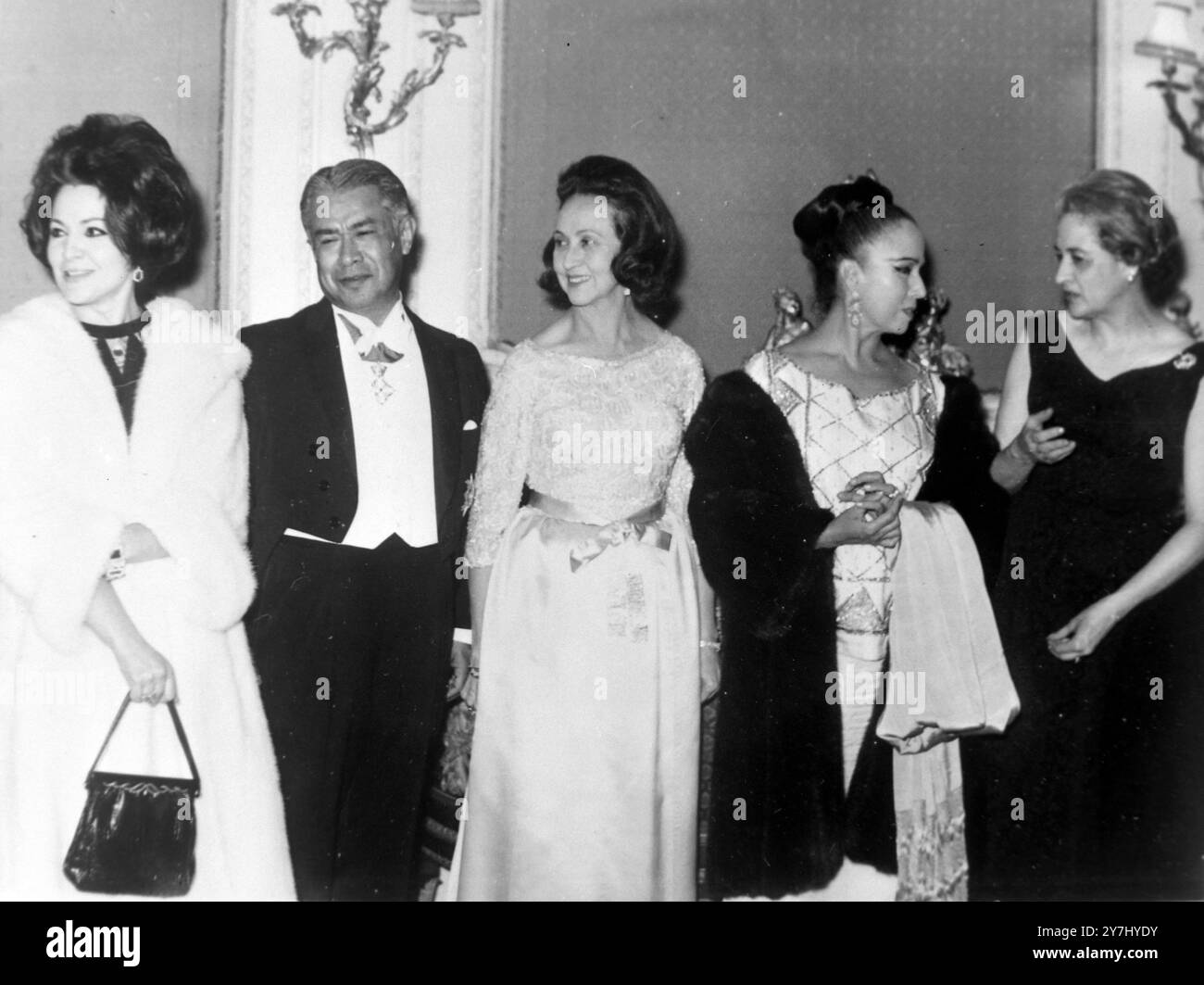 RECEPTION AT MEXICAN EMBASSY IN LONDON ; 31 MARCH 1964 Stock Photo - Alamy
