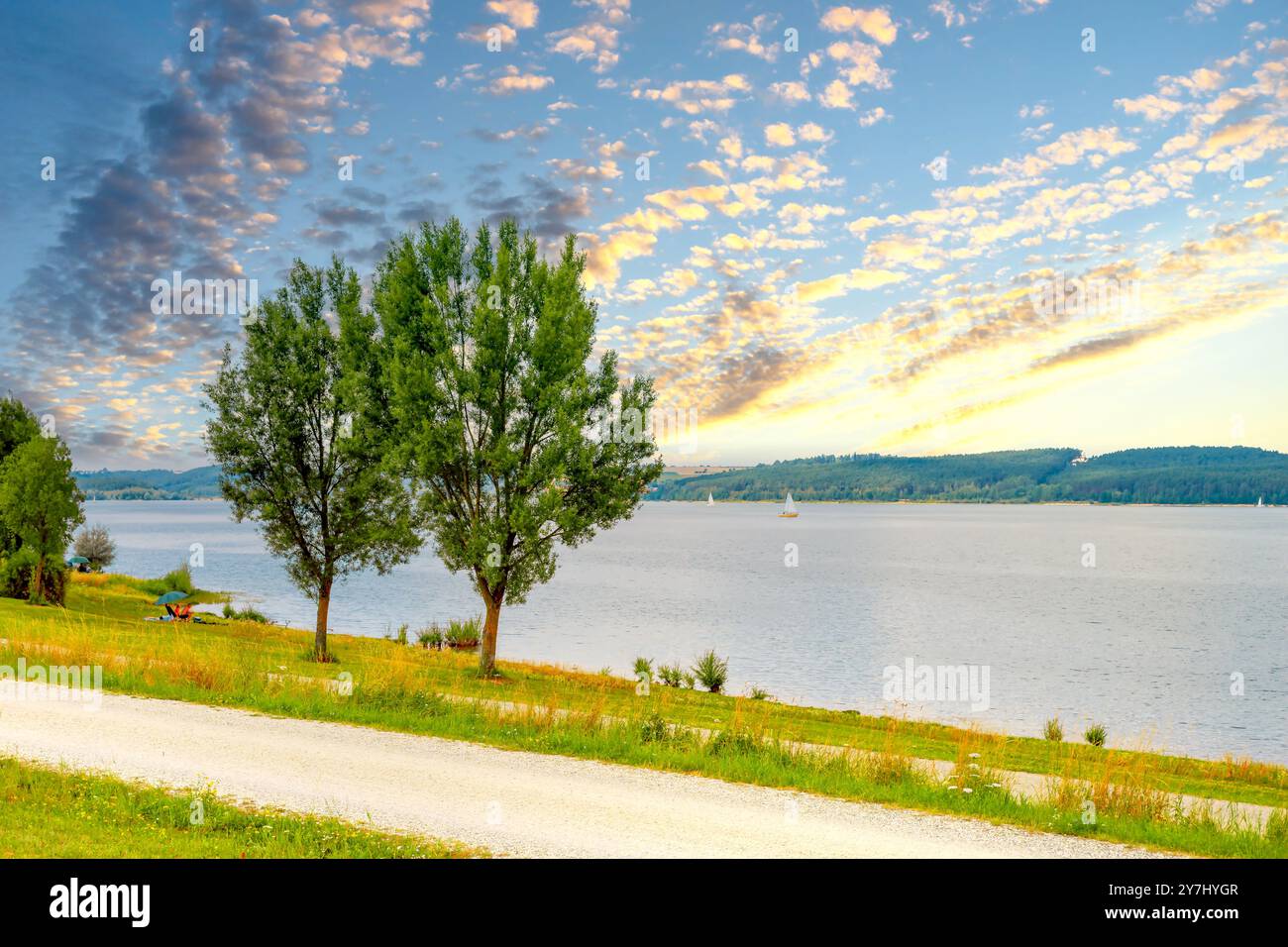 Grosser Brombachsee, Germany Stock Photo - Alamy