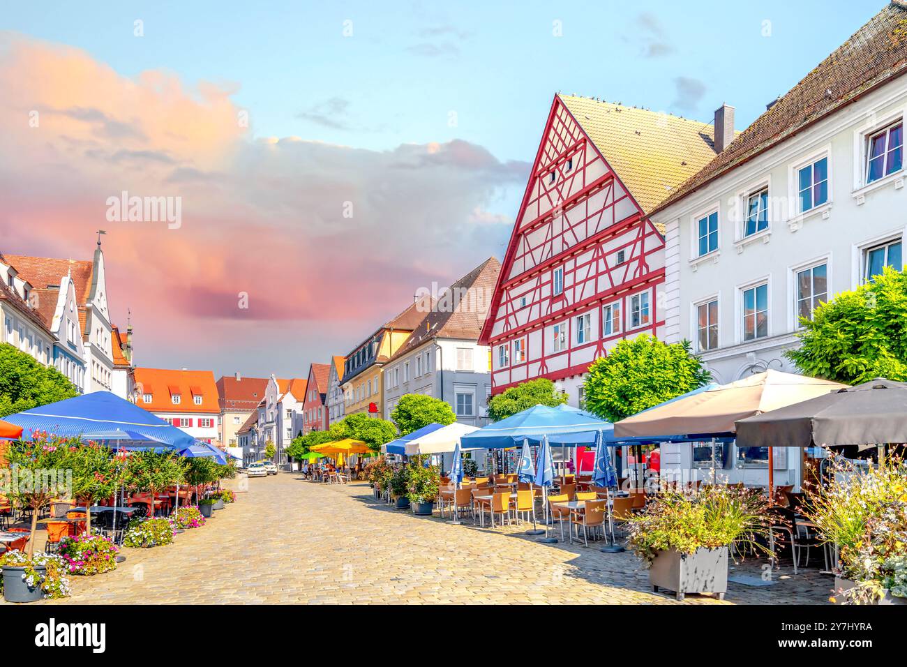 Old city guenzburg germany hi-res stock photography and images - Alamy