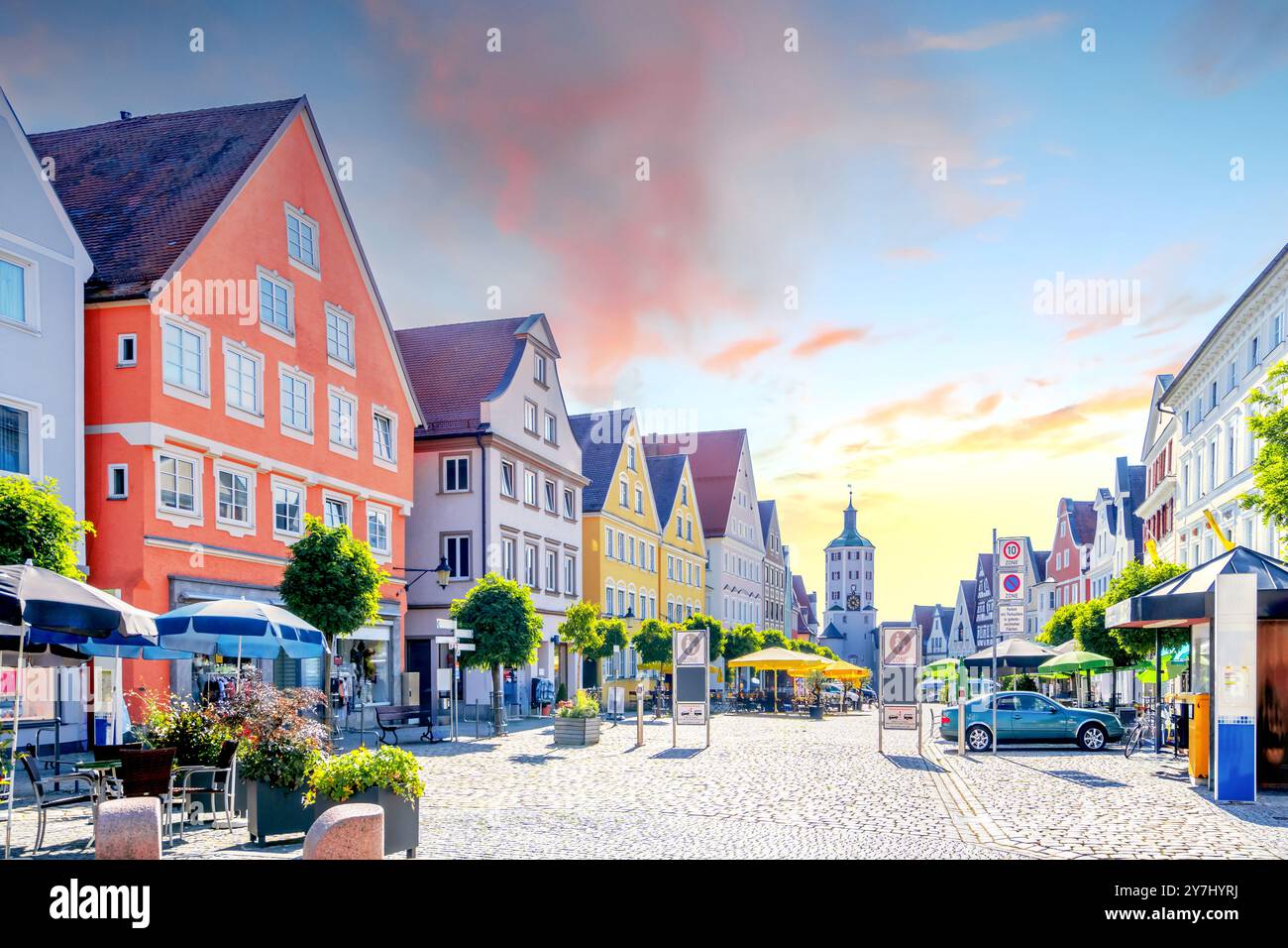 Old city guenzburg germany hi-res stock photography and images - Alamy