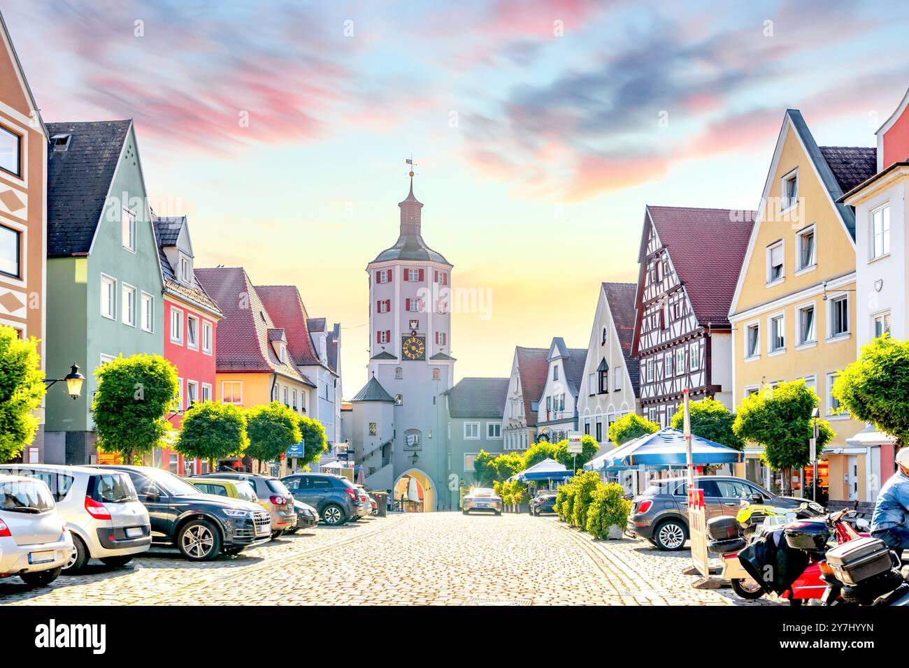 Old city guenzburg germany hi-res stock photography and images - Alamy