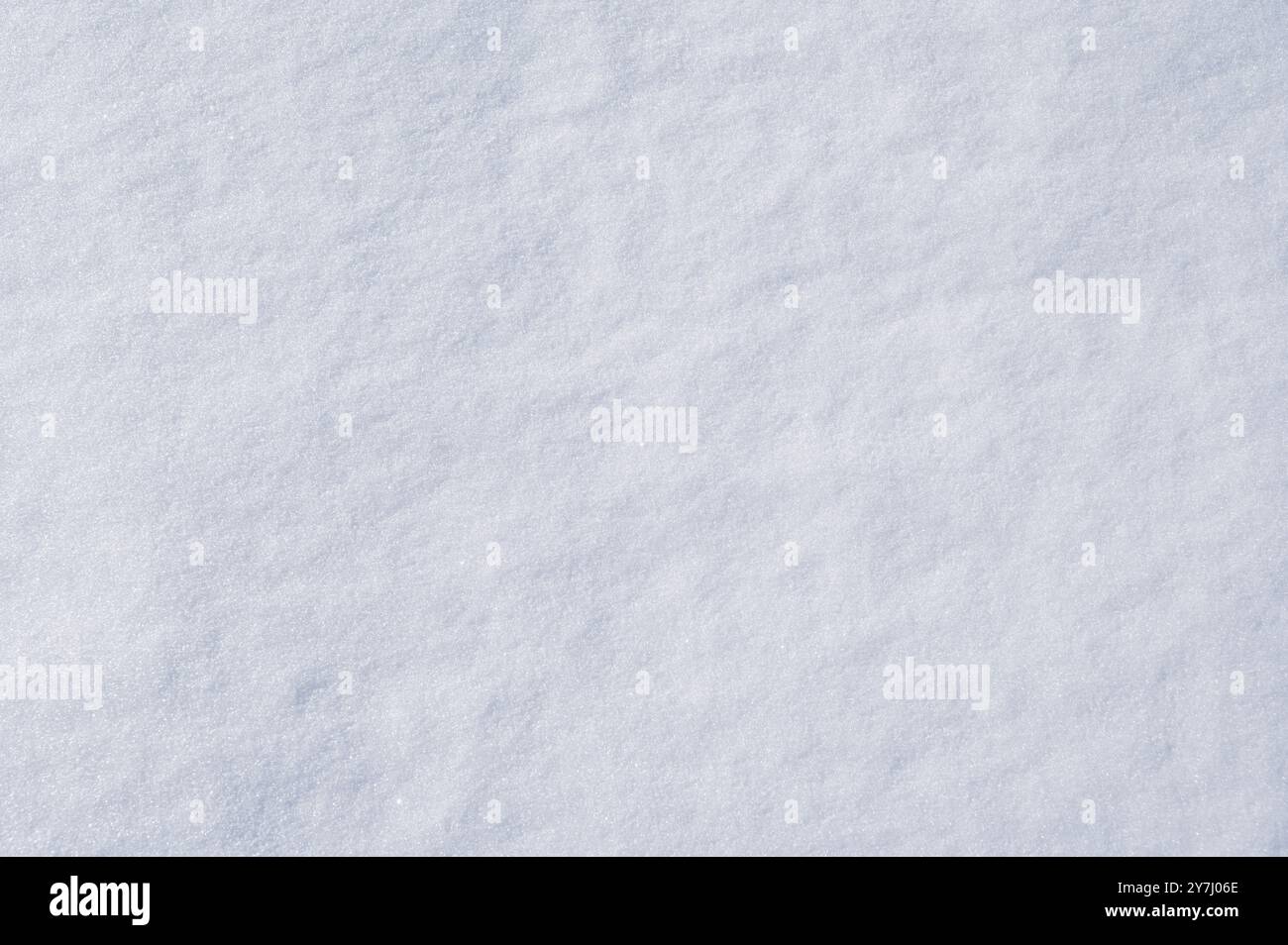 Winter snow. The texture of the snow, the view of the snow from above ...