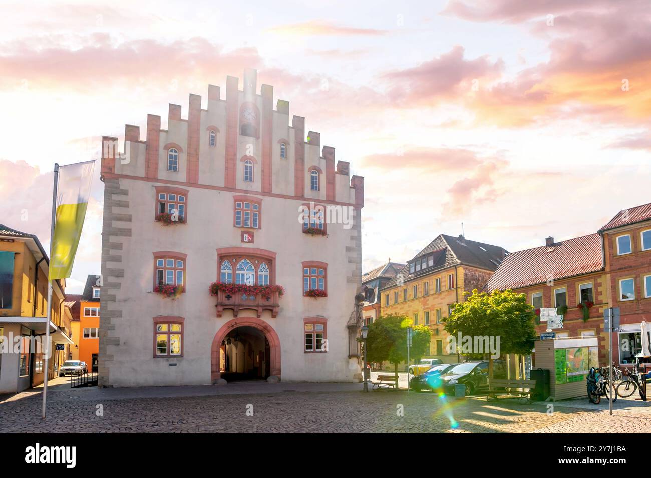 Old city of Hammelburg, Germany Stock Photo - Alamy