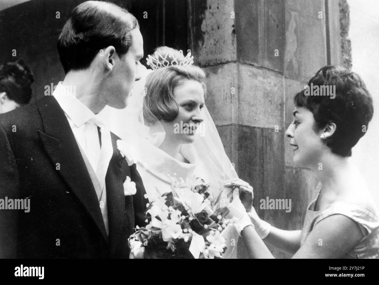 JULIA NAZ, JILL MATHIESON AND COLIN PERCY AT WEDDING IN LONDON ; 21 ...