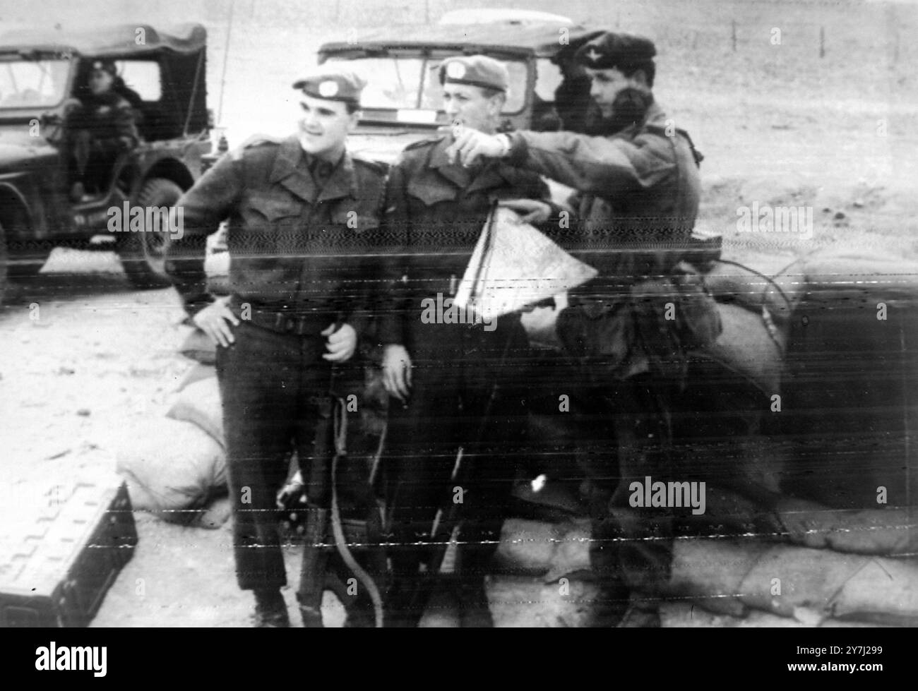 ARMY CANADIAN TROOPS IN NICOSIA, CYPRUS ; 18 MARCH 1964 Stock Photo - Alamy