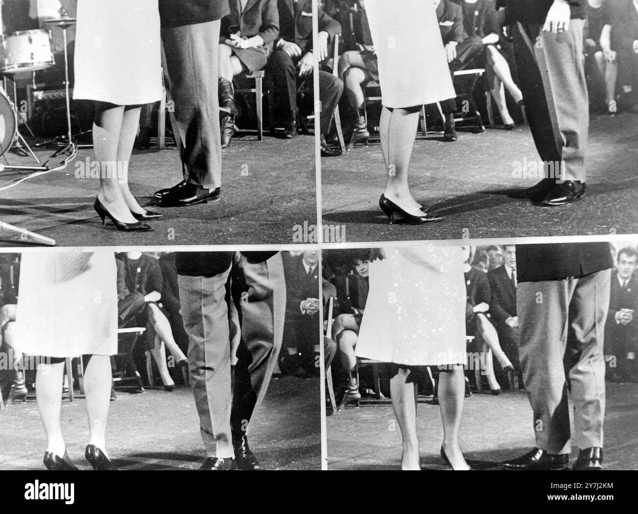 DANCE STAFF DANCE EVA MARIA KAISER IN VIENNA. AUSTRIA / ; 17 MARCH 1964 ...