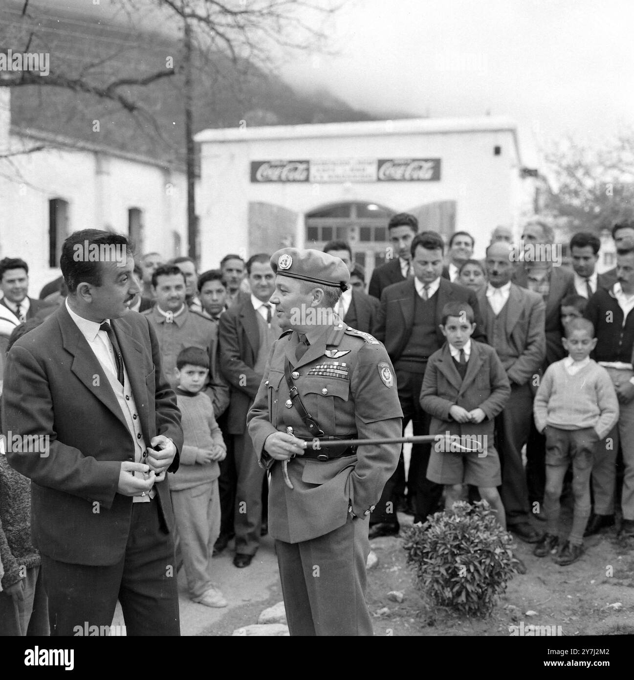 COLONEL E AMY - CANADIAN COMMANDER TOURS KYRENIA, CYPRUS ; 17 MARCH ...