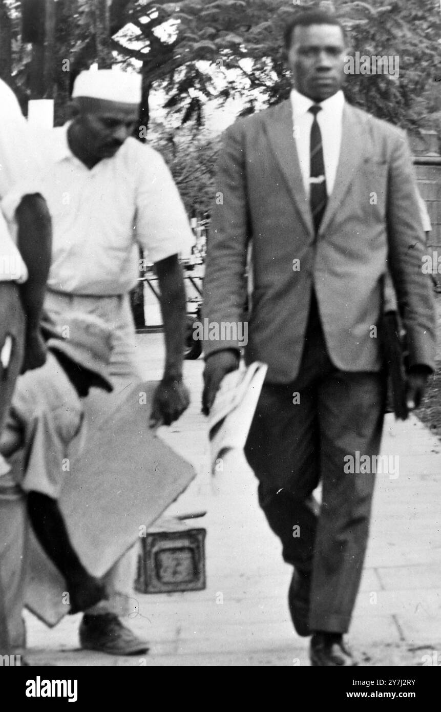 JOHN OKELLO IN NAIROBI, KENYA / ; 16 MARCH 1964 Stock Photo - Alamy