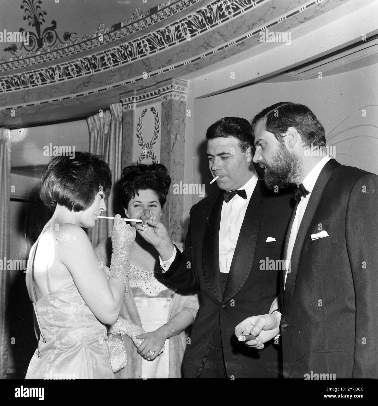 RAY GALTON AND ALAN SIMPSON A & WIVES WIN AWARD IN LONDON / ; 12 MARCH ...