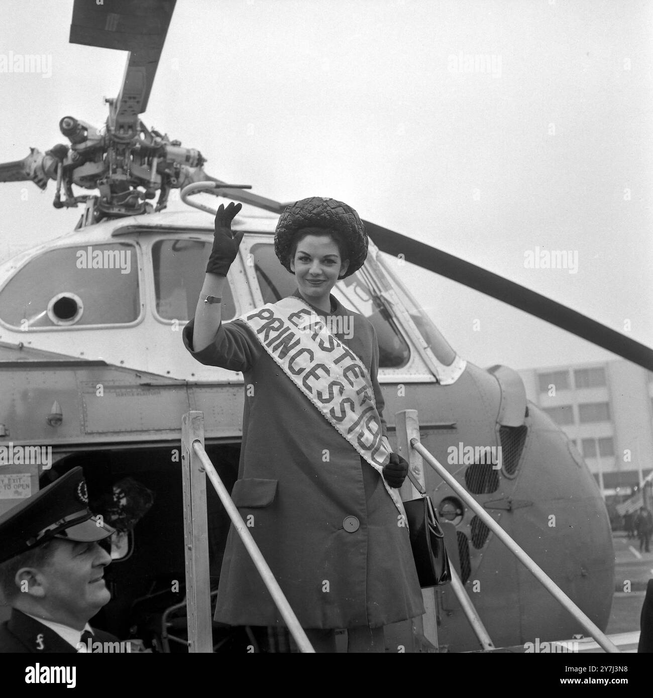 Helicopter 1964 Black and White Stock Photos & Images - Alamy