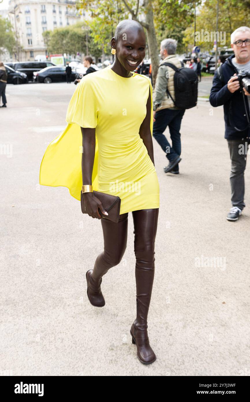 Paris, France. 30th Sep, 2024. Adot Gak attends the Stella McCartney ...