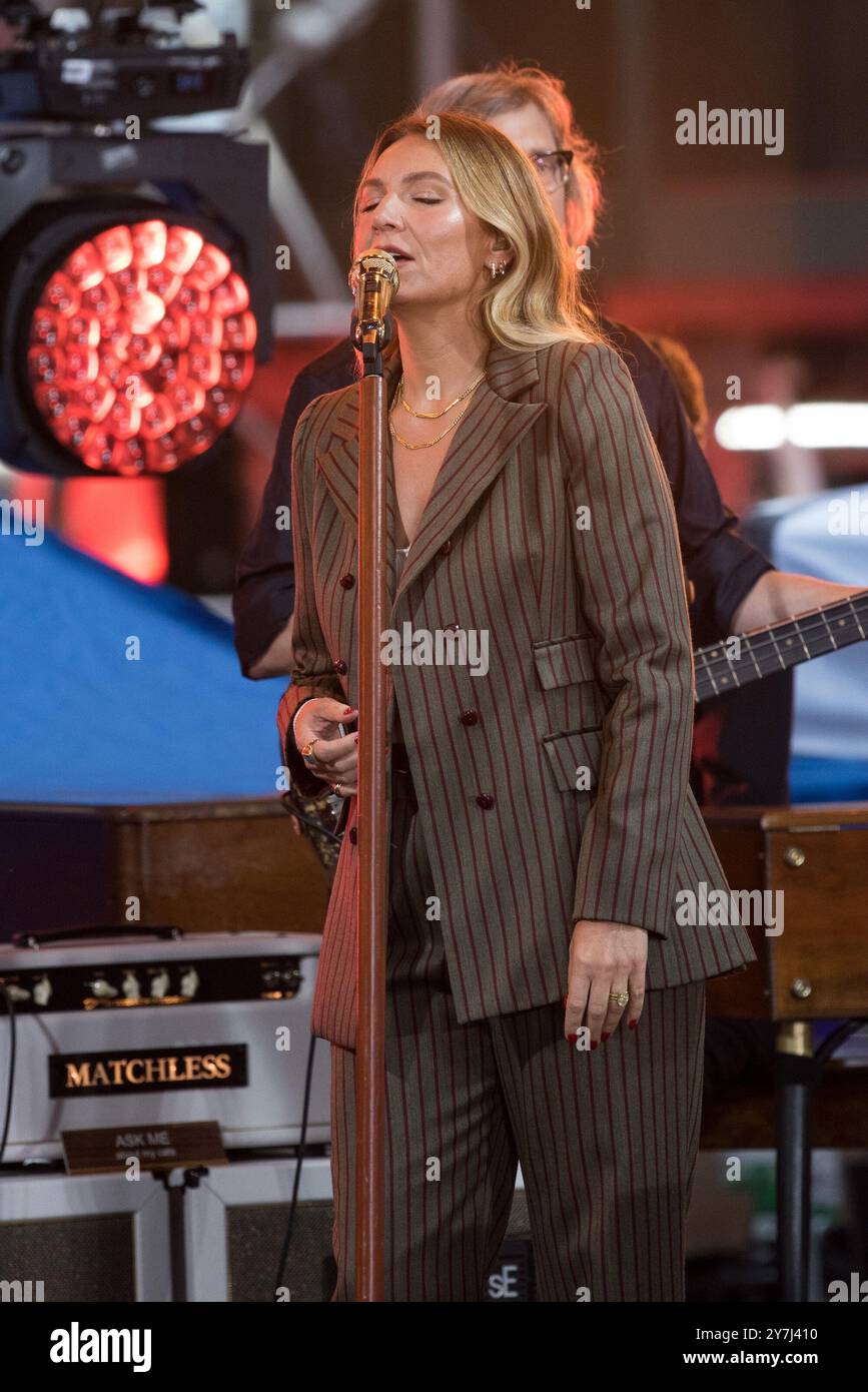 Morgane Stapleton on stage for NBC Today Show Concert Series with Chris ...