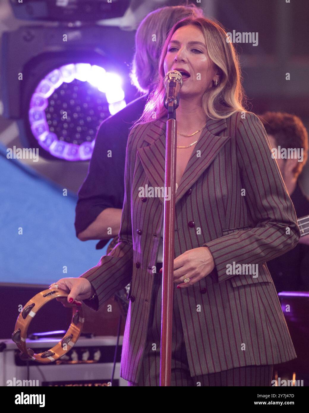 Morgane Stapleton on stage for NBC Today Show Concert Series with Chris ...