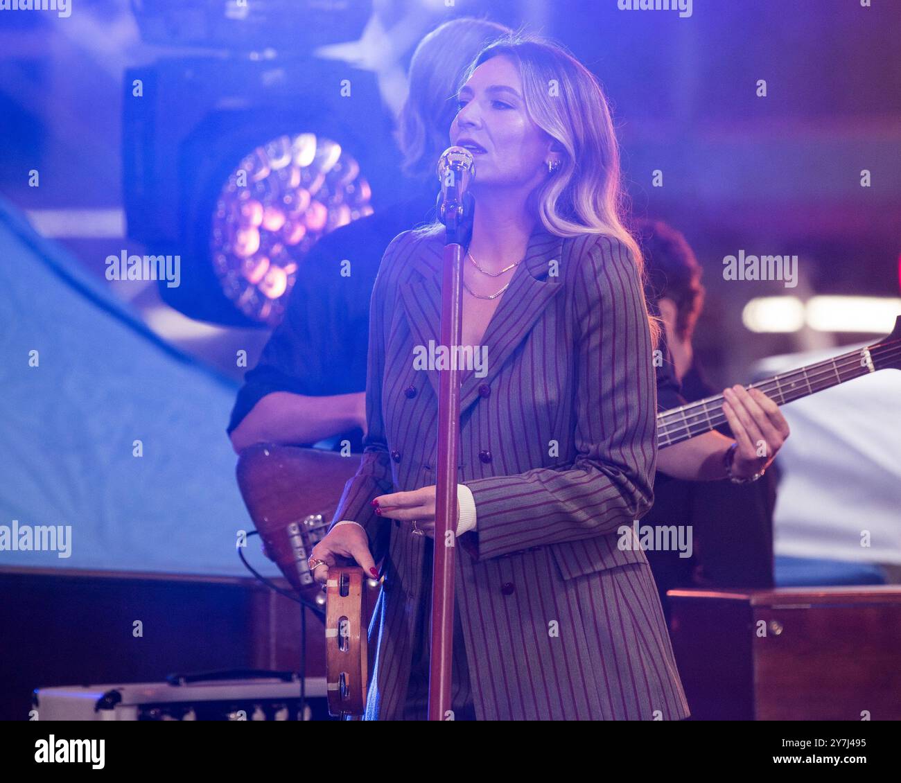 Morgane Stapleton on stage for NBC Today Show Concert Series with Chris ...