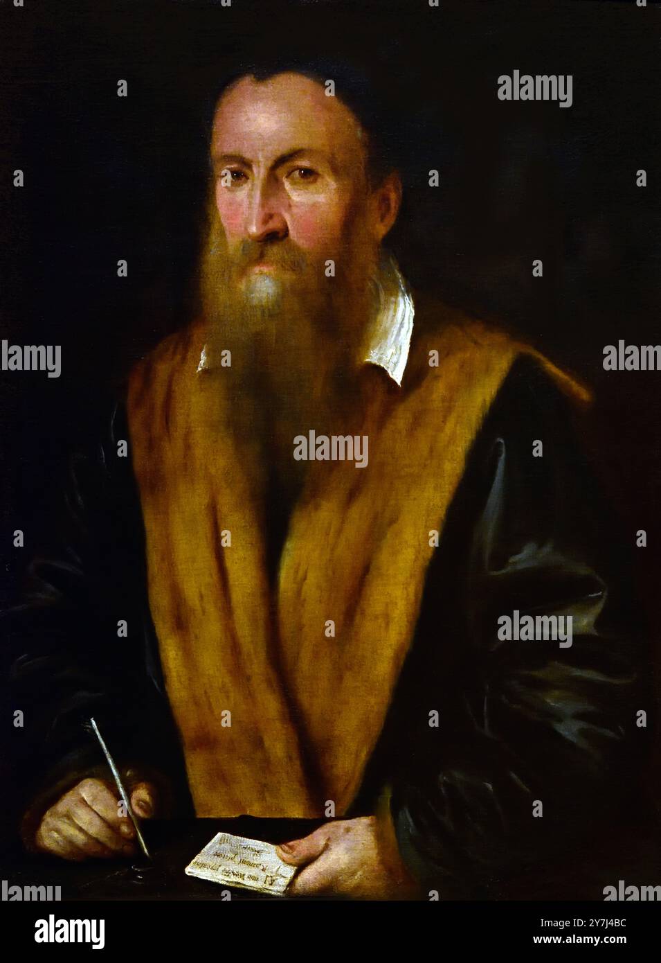 Self Portrait of Girolamo Romanino by Girolamo Romanino, Brescia,1484 ...