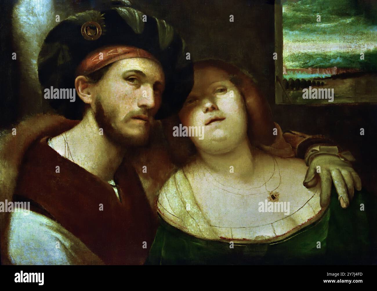 Pair of Lovers 1515 by Altobello Melone 1490 – 1543 Brescia 16th ...