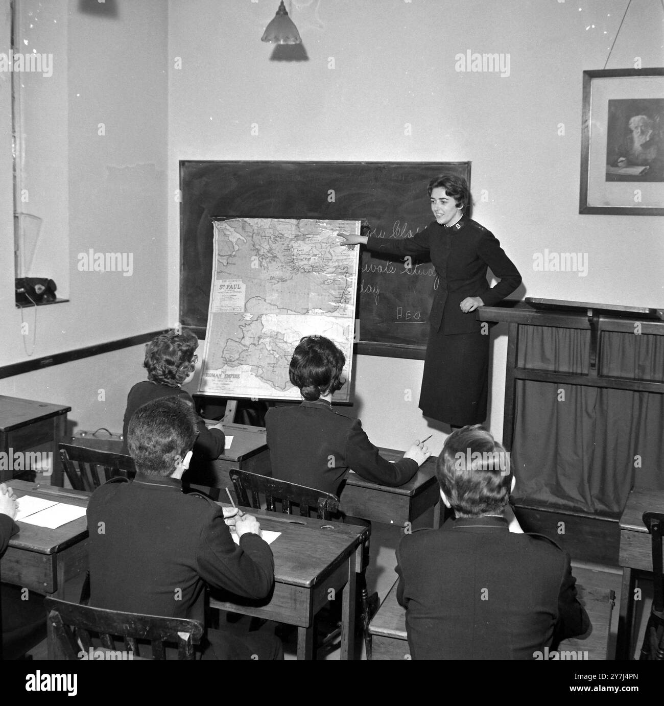 THE JOYSTRINGS SALVATION ARMY IN LONDON / ; 6 MARCH 1964 Stock Photo ...